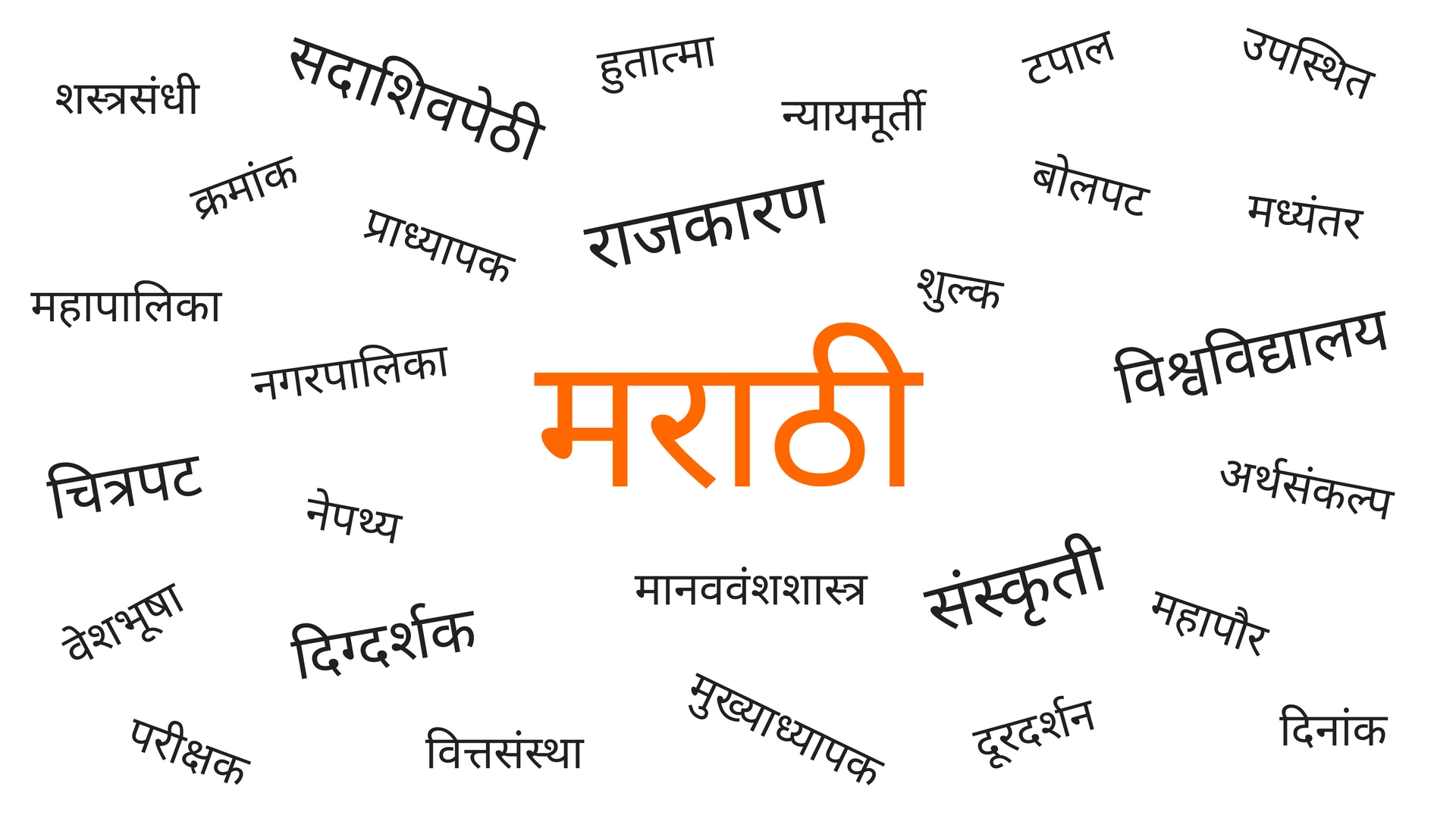 मराठी भाषा दिवस : हे शब्द खास मराठीत तयार केले गेले हे तुम्हांला माहित ...